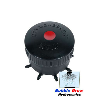 OCTA BUBBLER RED 10GPH 8 OUTLET WATER HUB SELF CLEANING PRESSURE ...