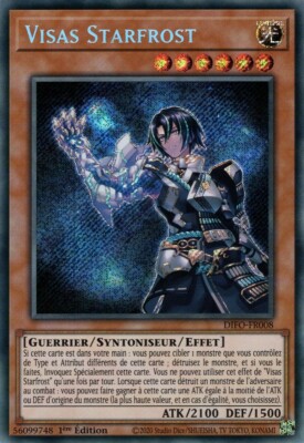 Yu Gi Oh ! Visas Starfrost DIFO-FR008 Secret Rare en Français | eBay