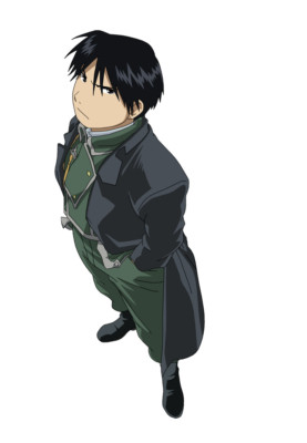 Mustang Full Metal Alchemist Brotherhood Weatherproof Anime Sticker 6 ...