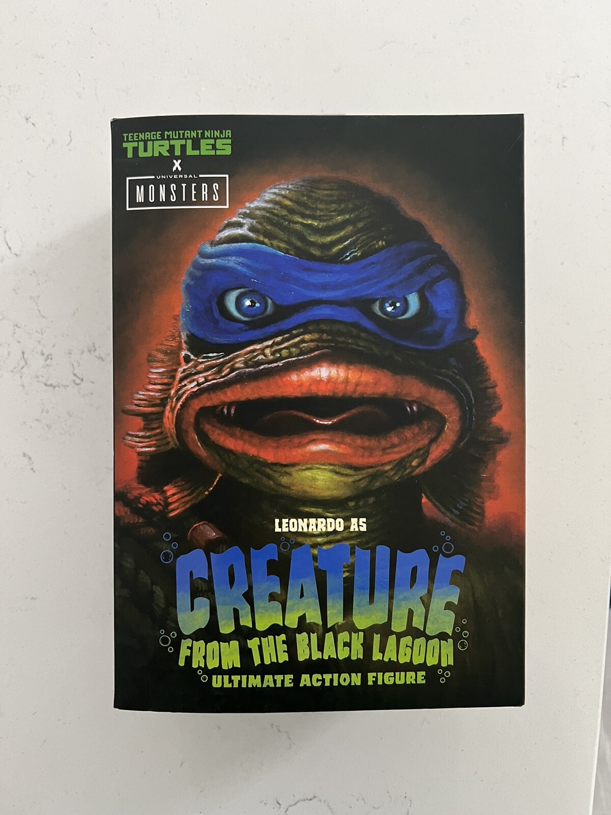 NECA Teenage Mutant Ninja Turtles X Monsters Leo Creature From the ...