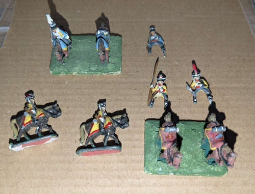 Miniature Figurines (Minifigs): 15mm Napoleonic cavalry (misc) | eBay