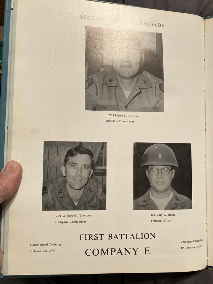 1974 US Army Training Center Fort Polk Louisiana Company E Yearbook | eBay
