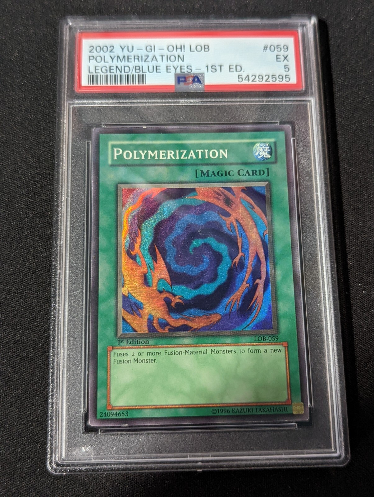 Yugioh - Polymerization 1st Edition (LOB-059) PSA 5 - 2002 - Graded | eBay