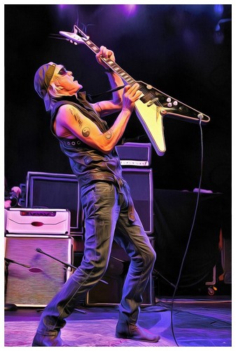 Michael Schenker Canvas Poster 24x36 Concert Photo Wall Art - DIGITAL ...