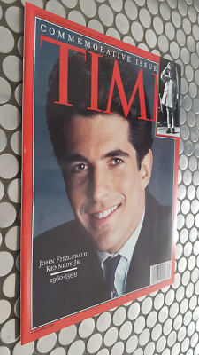 JOHN KENNEDY JR. TIME MAGAZINE 1999 COMMEMORATIVE ISSUE RARE MINT COPY ...