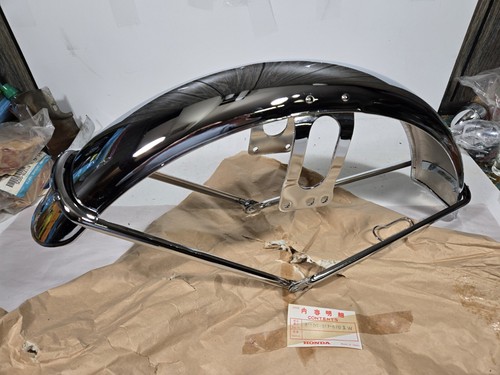 NOS 1970-1971 Honda CB350 K2-K3 Chrome Front Fender, CB 350 | eBay