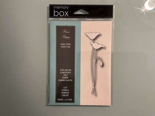 Memory Box “Prim Poppy” Steel Cutting Die (New) | eBay