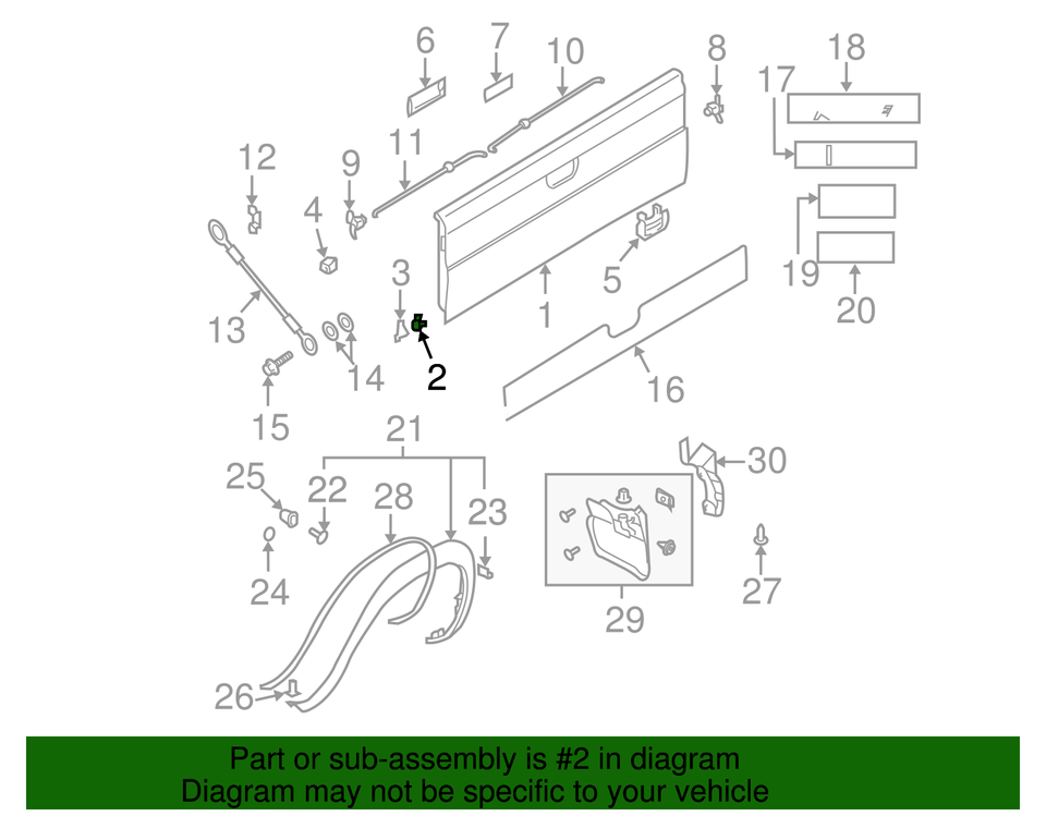 Genuine Nissan Hinge 93480-9Z400 | eBay