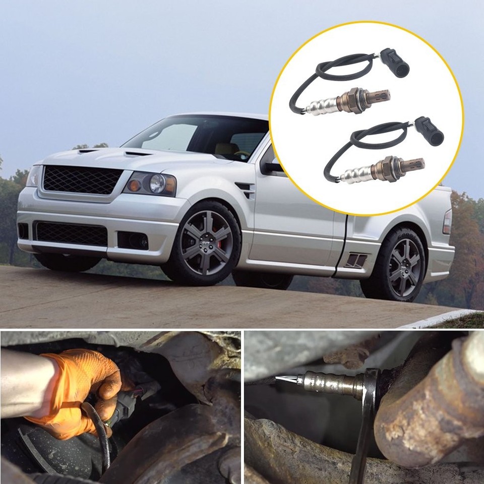 For Ford F150 Pickup 4.2L 4.6L 5.4L 2PCS Branded New Oxygen O2 Sensor ...