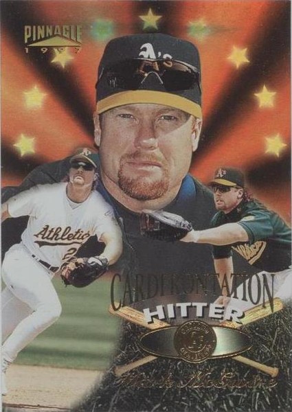 1997 Pinnacle - Cardfrontation #4 Mark McGwire, Kevin Appier for sale ...