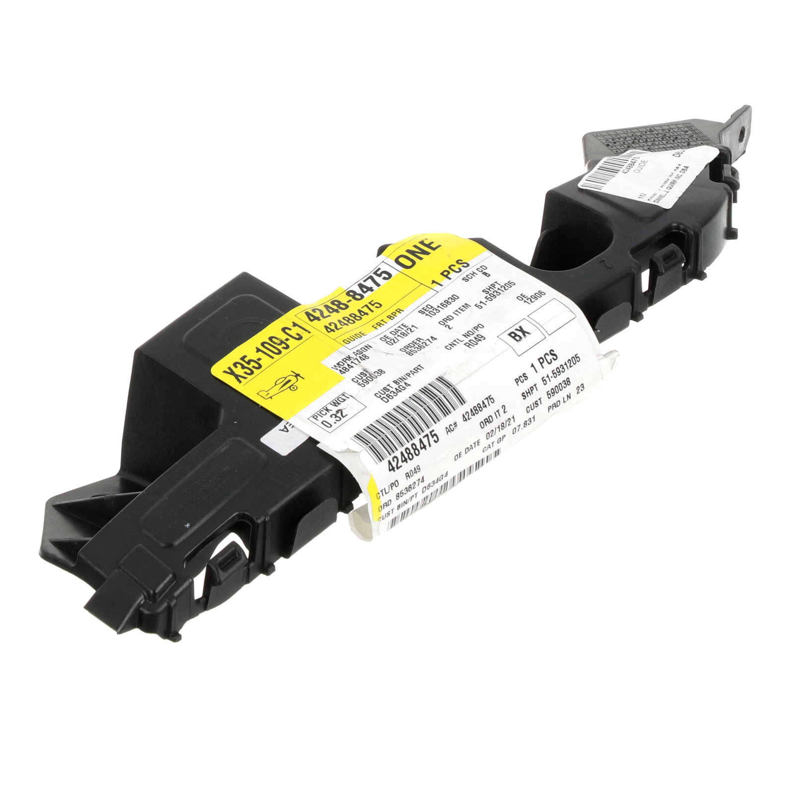 OEM NEW 15-16 Chevrolet Trax Front Bumper Bracket Guide Passenger Side ...