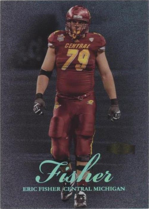 2013 Fleer Retro - 1999 Flair Showcase Eric Fisher #LC-73 Legacy ...