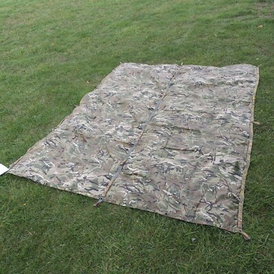 MTP BASHA - Cover Ground Sheet GS Camo DPM Tarp Shelter British Army ...