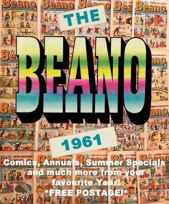 Beano Comics, Annual, Summer Special from 1961 #964 - 1015 Choose your ...