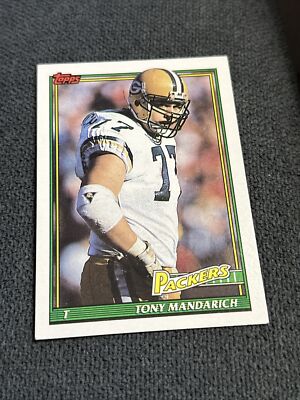 1991 Topps NFL Tony Mandarich #457 | eBay