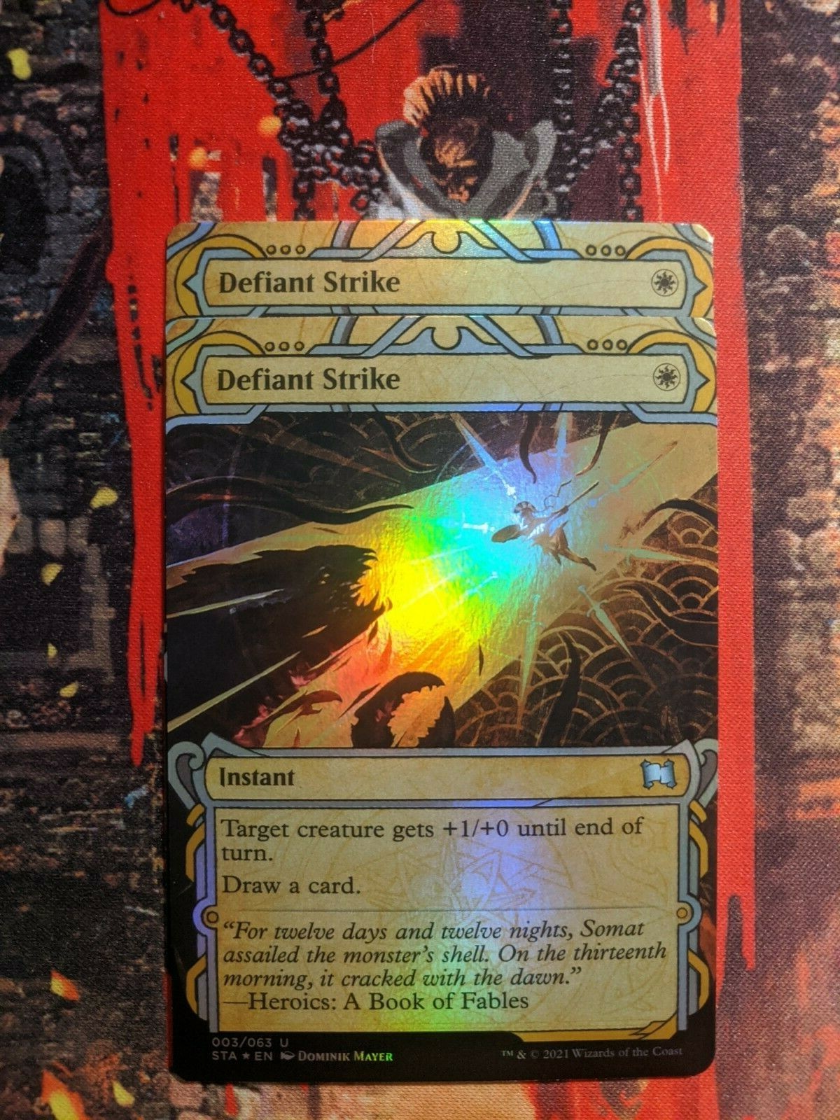 MTG Card : (2x) Defiant Strike (Mystical Archives) FOIL | eBay