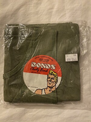 4 Singlets 2 Bonds Combat Green and 2 Walkabout Blue Singlets Made In ...