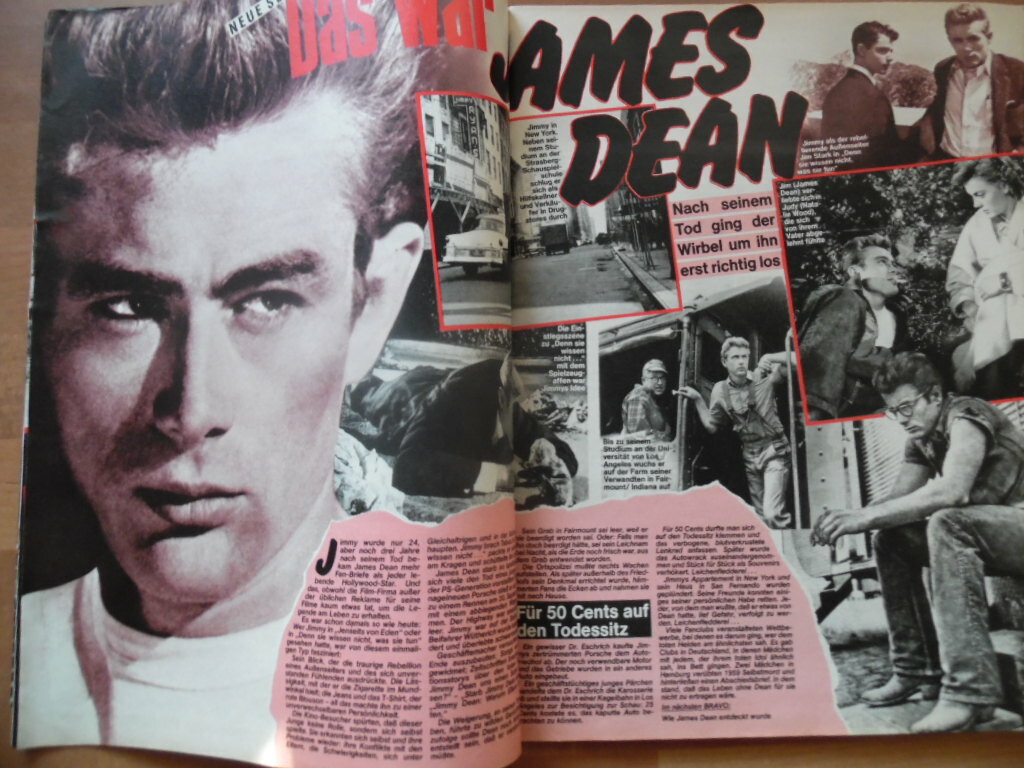 BRAVO 19- 1983 (0) Limahl Pierre Cosso Udo Lindenberg James Dean Boy ...