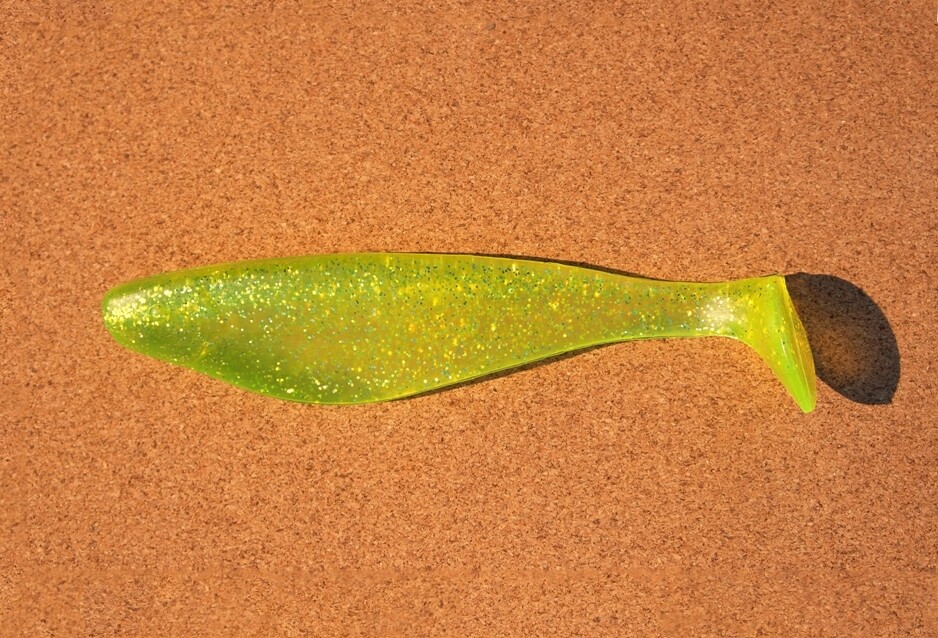 Sassy Shad 6" inch Soft Plastic Bait Swim Bait Paddle Tail. Made in the ...