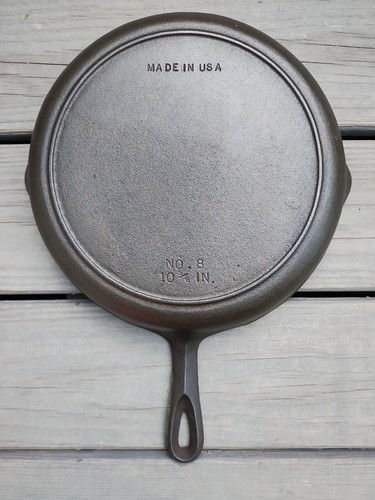 Vintage BSR Cast Iron Skillet Frying Pan Heat Ring No. 8-10 5/8 ...
