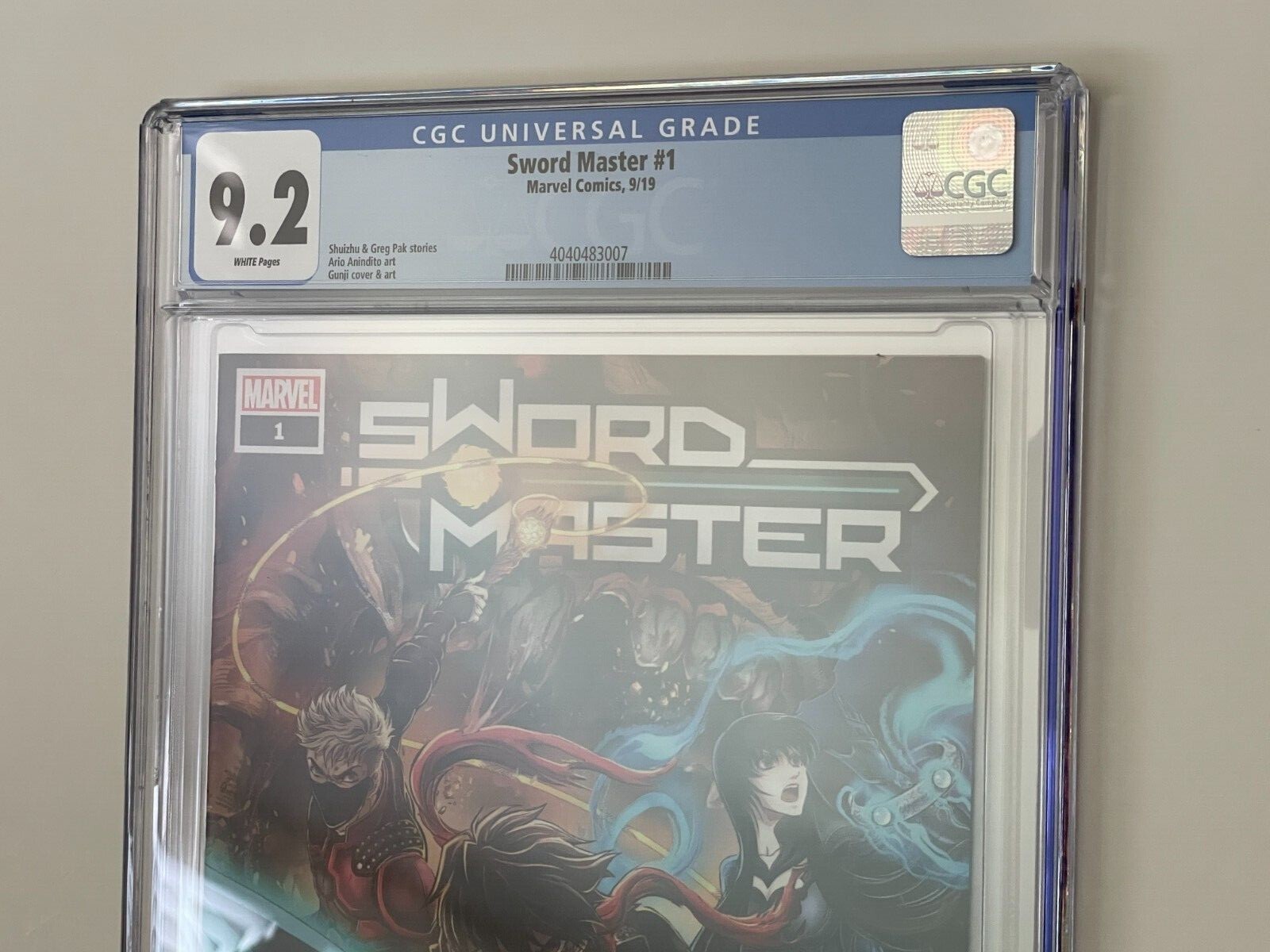 2019 Marvel SWORD MASTER #1 Warriors of Three Sovereigns 1st App Lin ...