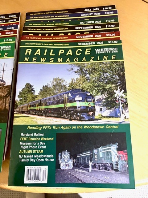 Railpace Newsmagazine 2025 Back Issues (12 Months) | eBay
