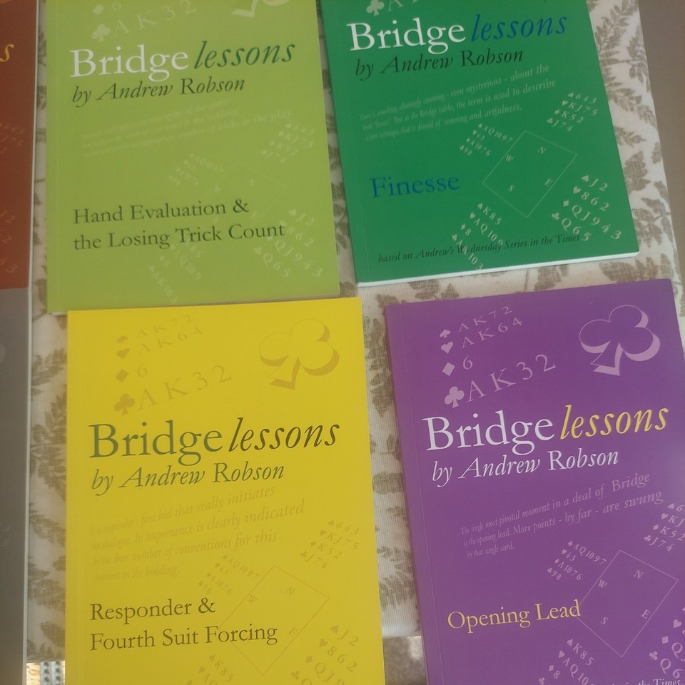 Andrew Robson Bridge Lessons Paperbacks x 7 | eBay UK