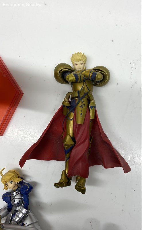 Lot of 10 Japanese Animation Style Action Figures and Figurines plus ...