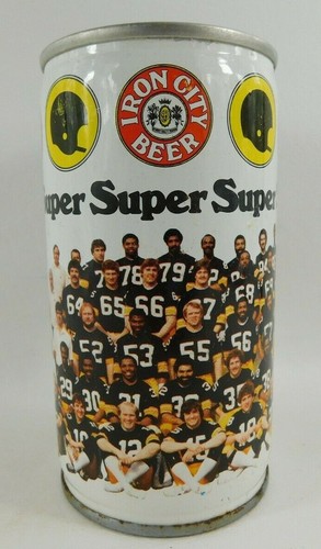 Iron City Beer Super Super Super 1979 PA Man Cave Premium Pull Tab Beer ...