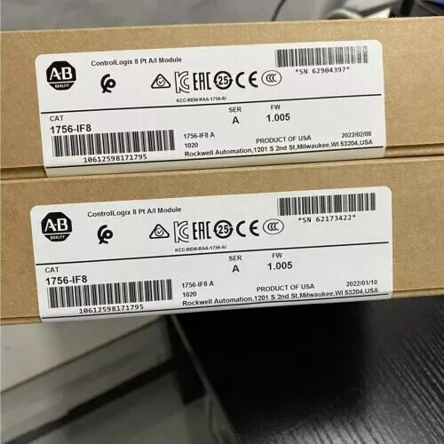 1756-IF8 Allen-Bradley ControlLogix Point A /I Module New Factory ...