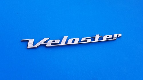 12 13 14 15 16 17 HYUNDAI VELOSTER REAR CHROME EMBLEM BADGE SYMBOL LOGO ...