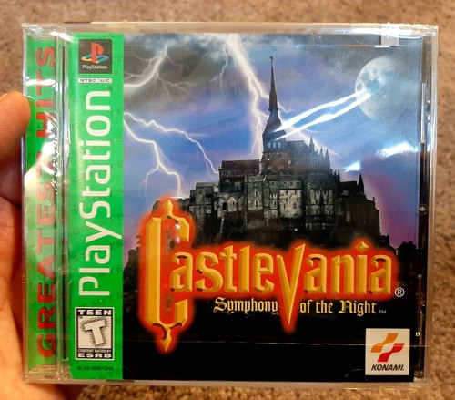 Castlevania Symphony of the Night Playstation PS1 New Factory Sealed ...
