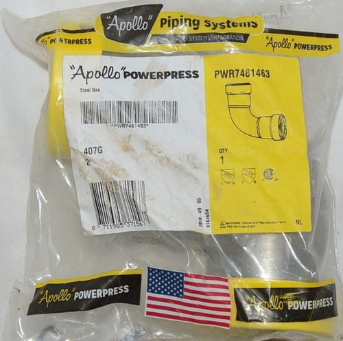 Apollo Piping Systems Powerpress Carbon Steel Press 90 Elbow PWR7481463 ...