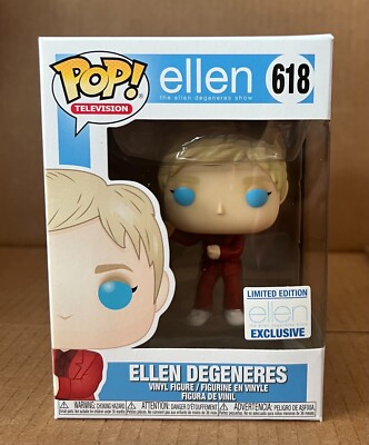 FUNKO POP ! ELLEN DEGENERES 618 LIMITED EDITION EXCLUSIVE POP ...