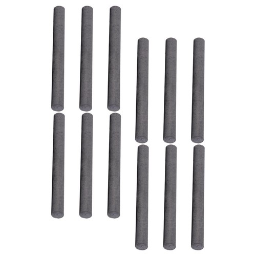 12 Pcs Electrode Carbon Graphite Anode Stick Hard Copy Epoxy Stirring ...