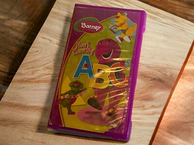 Barney (VHS) Now I Know My ABC's + 30 Minute Barney Feature & Music ...