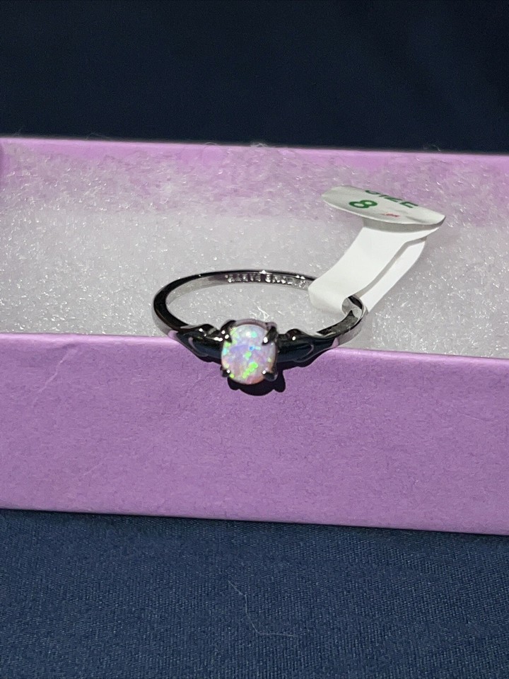 Pink Fire Opal Ring | eBay