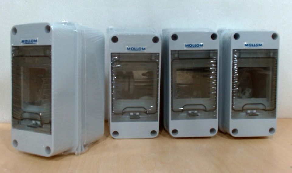 NEW Lot of 4 Mollom HT-3 80x95x160mm Distribution Boxes For Circuit ...