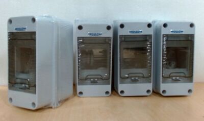NEW Lot of 4 Mollom HT-3 80x95x160mm Distribution Boxes For Circuit ...