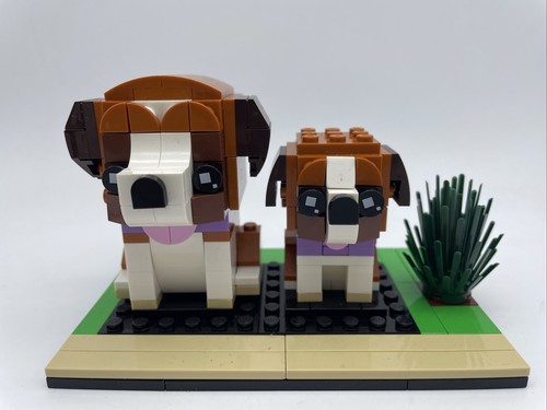 LEGO BRICK HEADZ | 40543 | PETS | ST.BERNARD DOG AND PUPPY | 100% ...