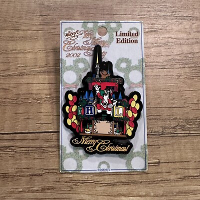 Disney Pin - WDW Goofy on Parade Float Very Merry Christmas Party 2002 ...