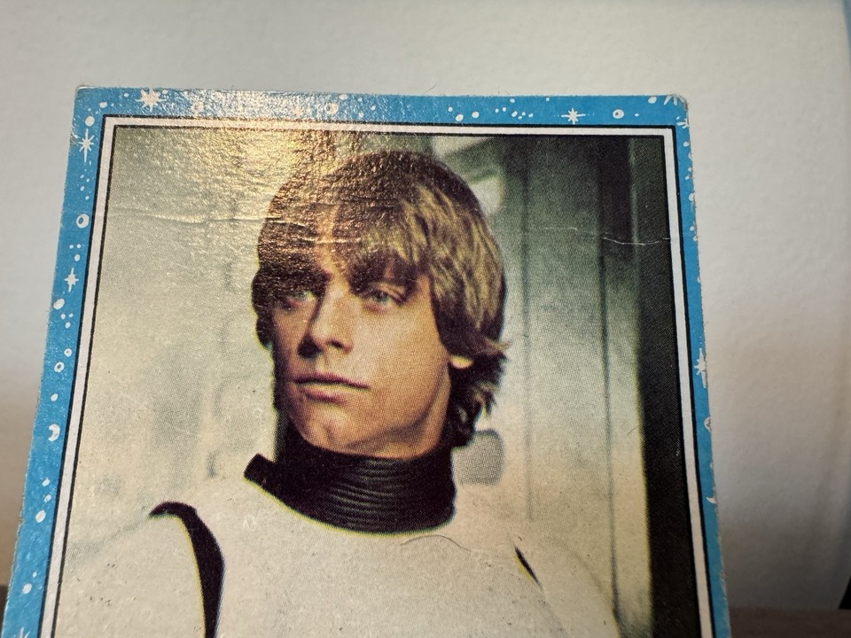 1977 Topps Star Wars Lot of (72) Cards - Luke Skywalker #1 - Blue Red ...