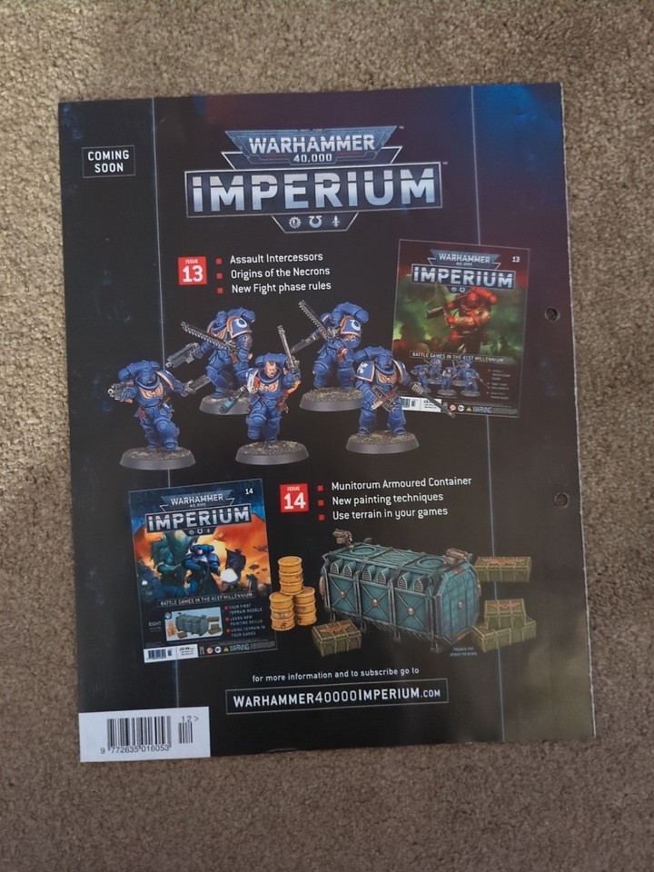 Warhammer Imperium Magazine Issue 12 Rare, Cheap Paints! | eBay