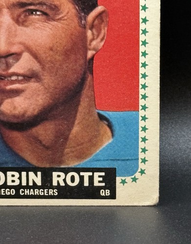 1964 Topps - #171 Tobin Rote- San Diego Chargers- Low Grade, See ...