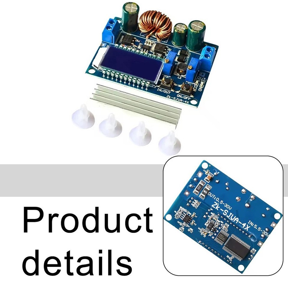 Voltage Adjuster Module with Input 5.5 30V Output 0.5 30V and 0.005A Resolution | eBay Australia