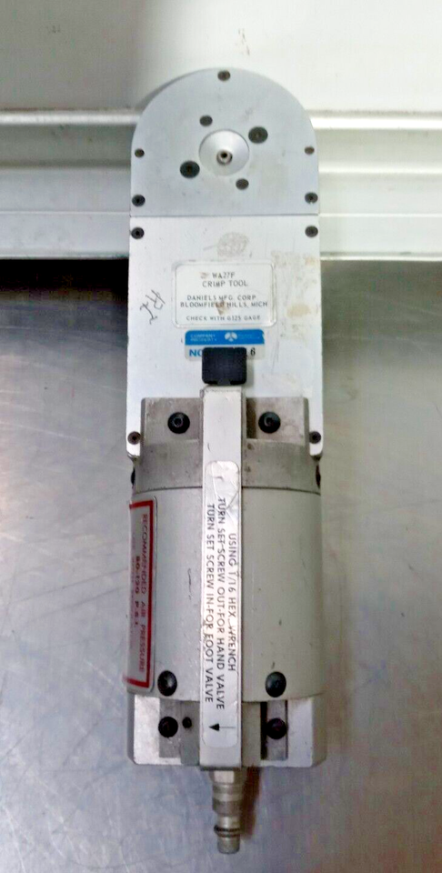 Daniels Mfg Corp (DMC ) WA27F Pneumatic Crimping Tool (80-120 PSI) | eBay