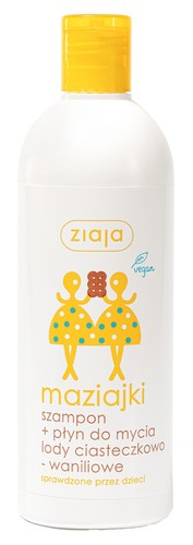 ZIAJA MAZIAJKI ENFANTS SHAMPOOING & GEL DOUCHE COOKIES'N'VANILLA ICE ...