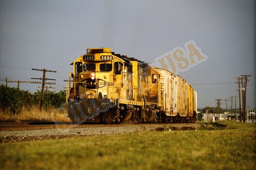 Vtg 1996 Train Slide 3000 Santa Fe Engines TX X6B186 | eBay