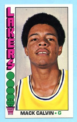 1976-1977 Topps NBA Card #62 Mack Calvin Los Angeles Lakers | eBay