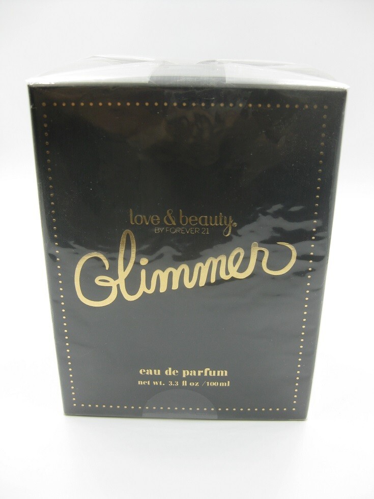 RARE HTF Glimmer Perfume - Love & Beauty by Forever 21 - EDP 3.3 fl oz ...